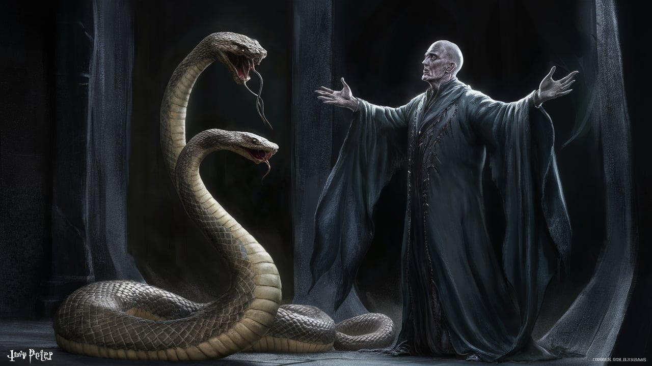 How Voldemort Met Nagini in Harry Potter - Comic Books